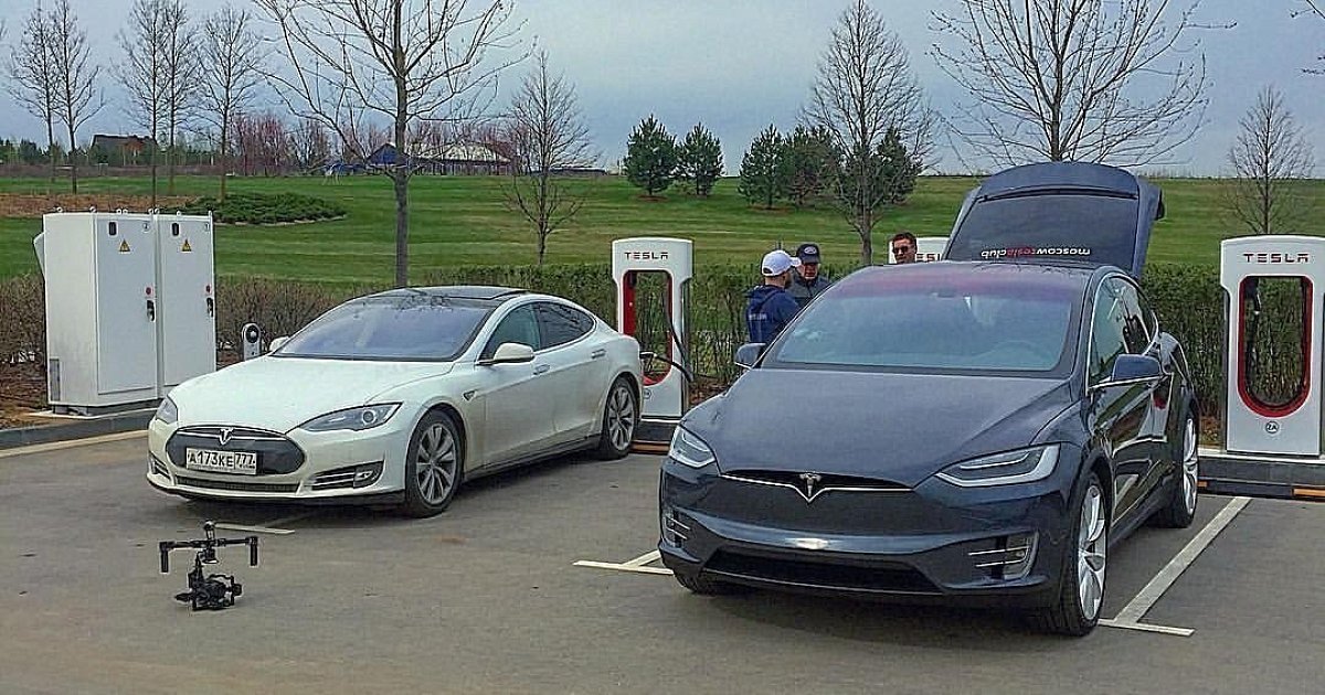 Supercharger в Москве — первая в России зарядная станция Tesla | Блог ...